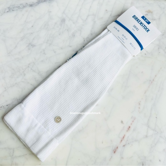 Birkenstock | Accessories | Birkenstock White Support Sole Knee High ...